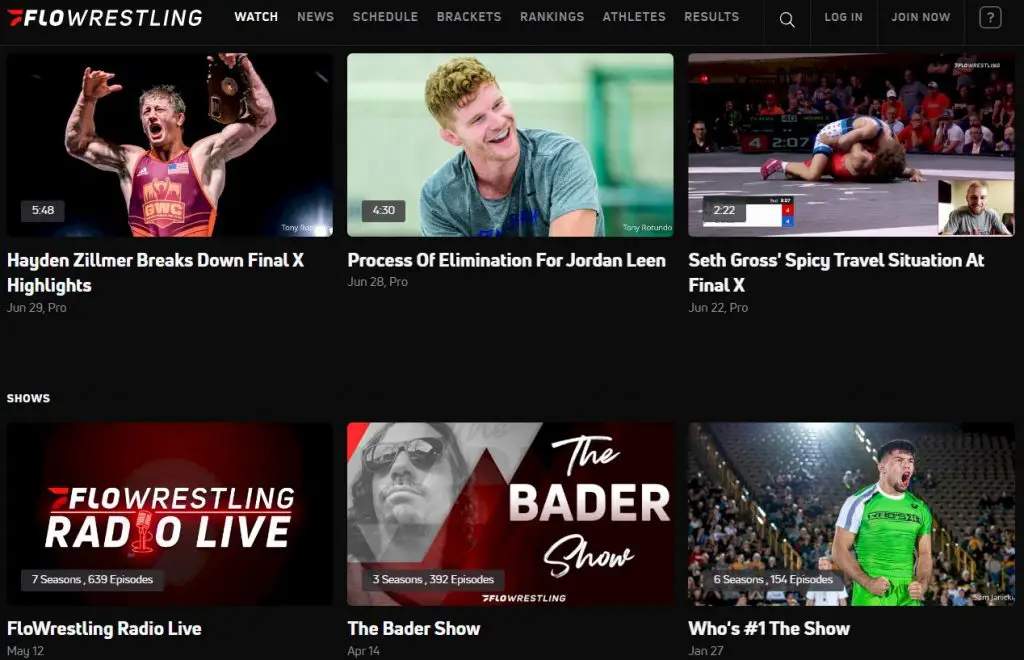How to watch Flowrestling (Save 55% with an Annual Subscription)